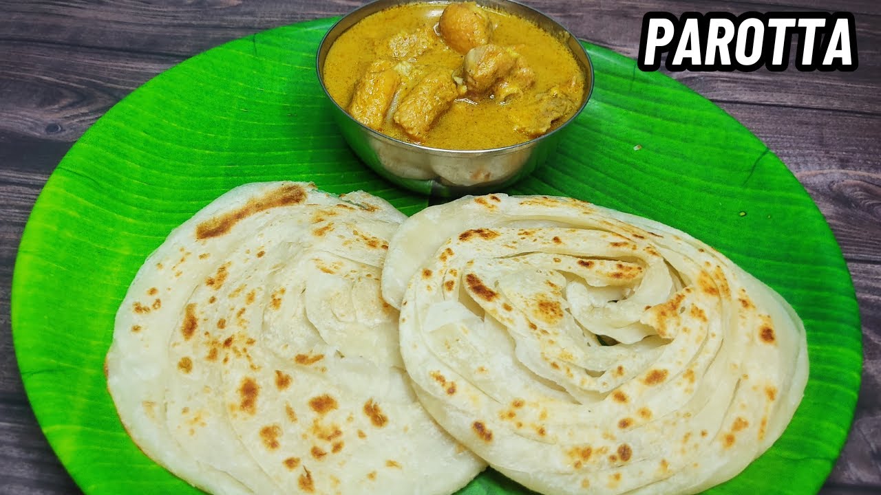 Parotta Recipe in Tamil | How to make Parotta in Tamil | Soft layered ...