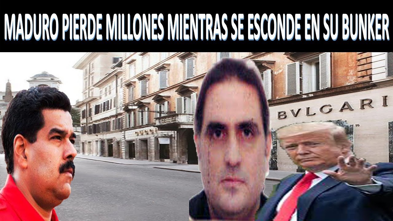 MADURO PIERDE MILLONES DE DOLARES MIENTRAS SE ESCONDE EN SU BUNKER ...