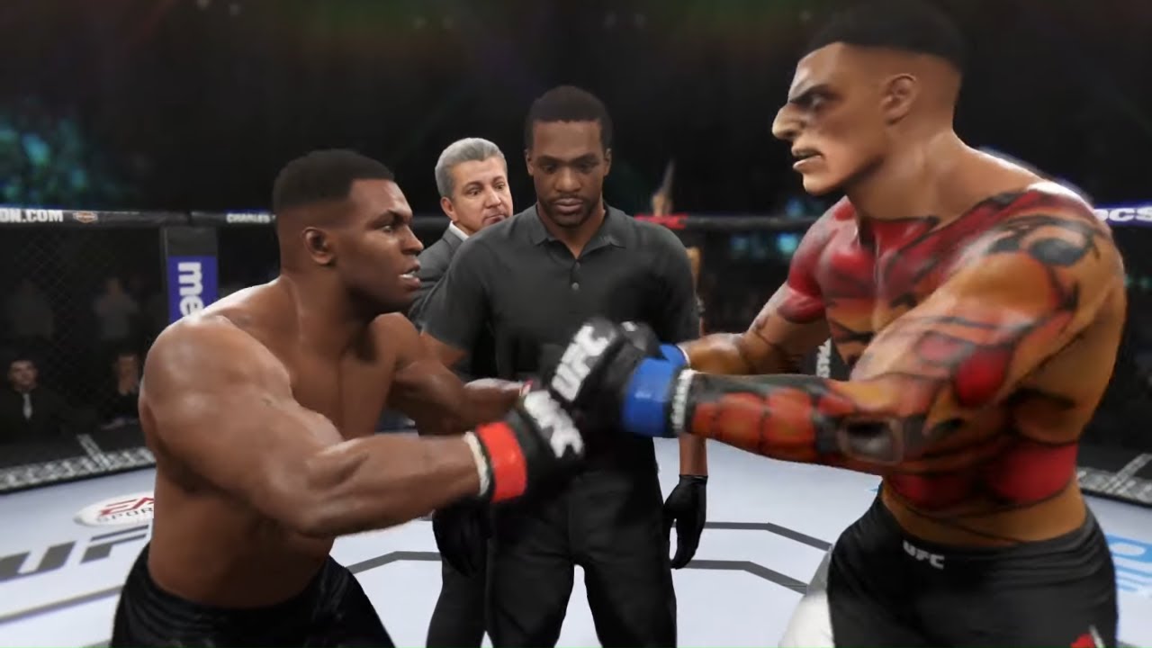 Mike Tyson vs. Goon - EA Sports UFC 2 - Boxing Stars 🥊 - YouTube