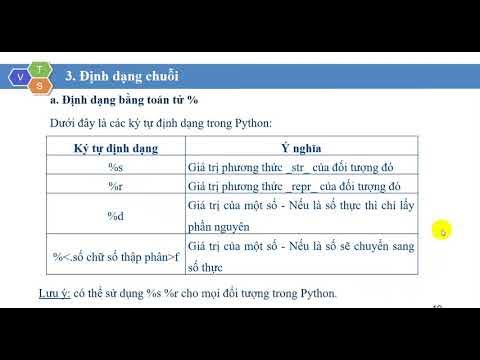 Bài 10. Kiểu chuỗi ký tự- string trong Python - YouTube