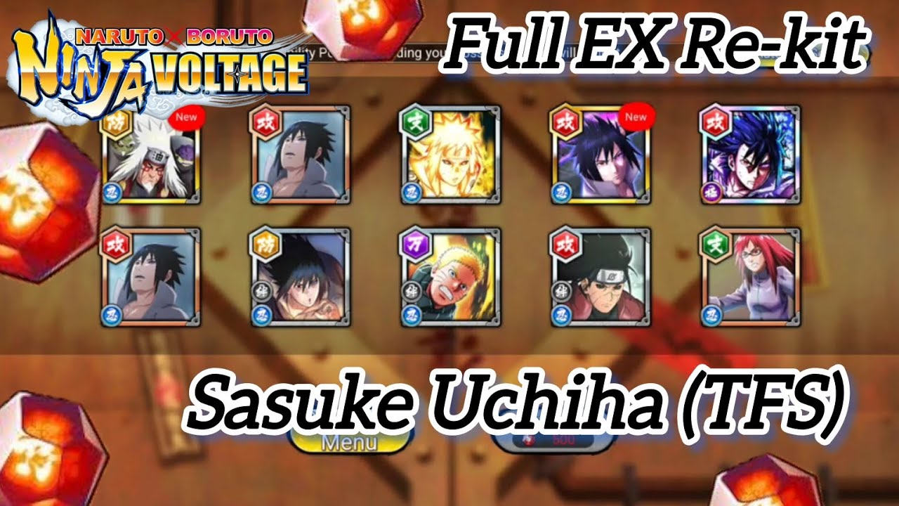NxB NV AKHIRNYA FULL EX RE-KIT SASUKE UCHIHA (TFS) SUMMON - YouTube