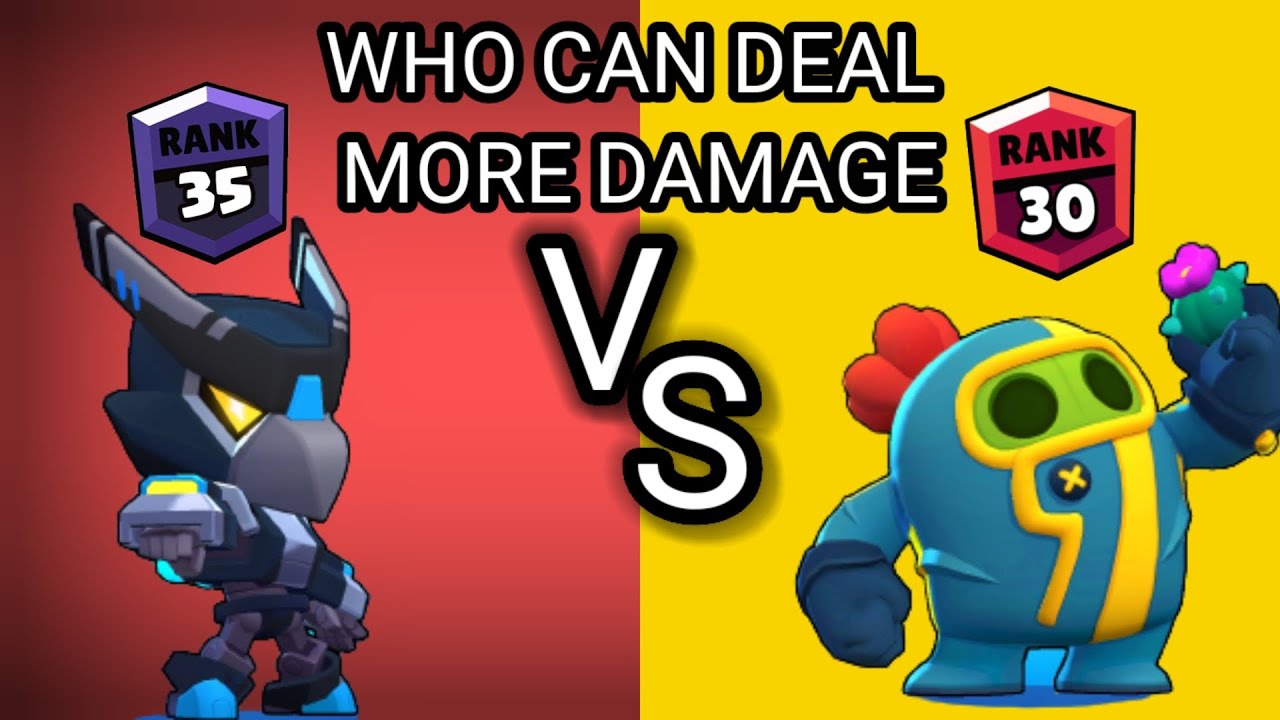 CROW VS SPIKE | WHO CAN DEAL MORE DAMAGE | - YouTube