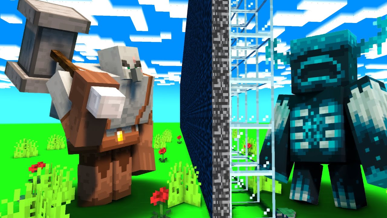 Warden vs All Mobs IllageandsPillage Mod - IllageandsPillage vs Warden ...