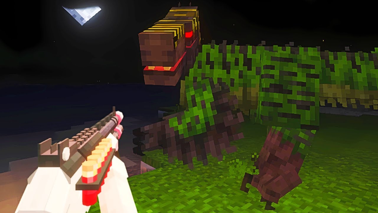 Hunting UTAHRAPTOR in Minecraft Horror... - YouTube