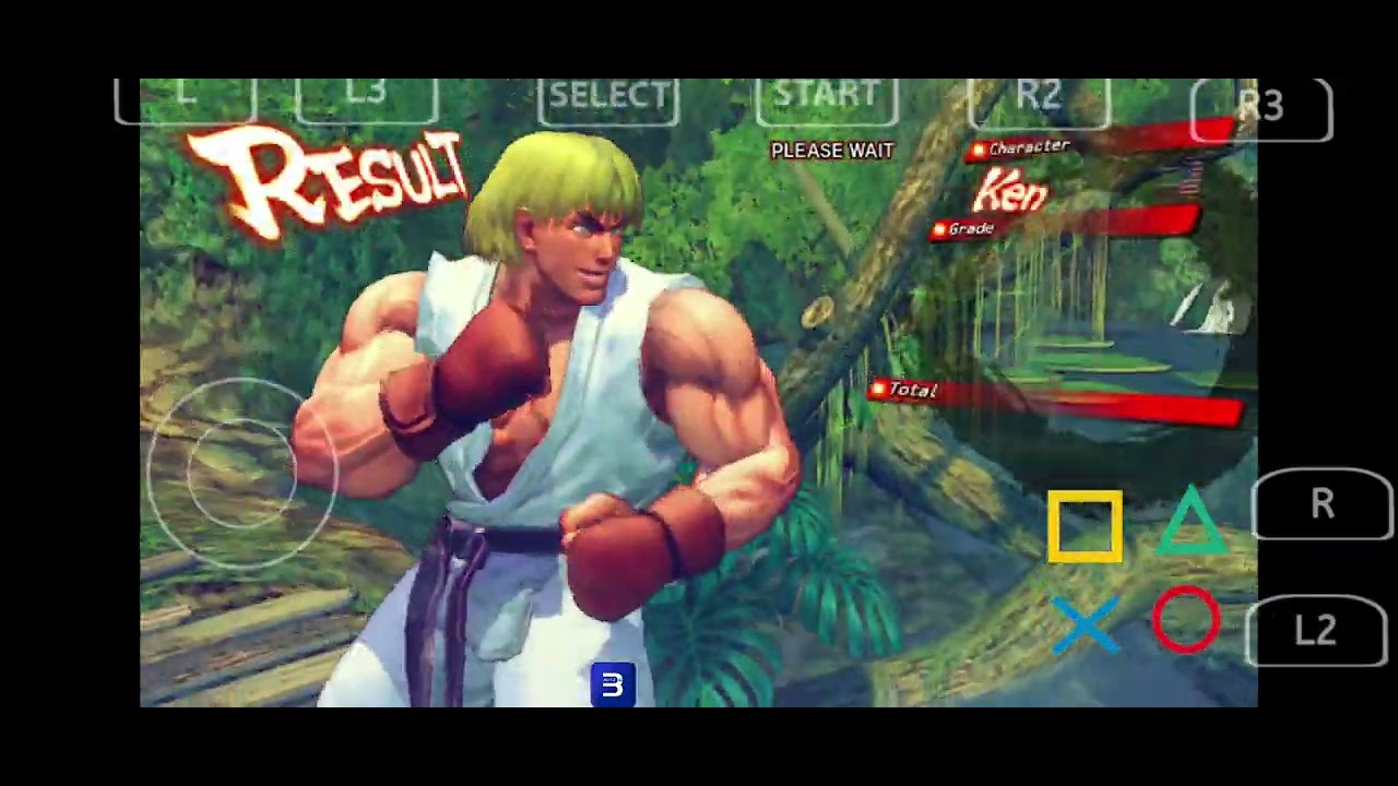 Street Fighter IV Ken Aps3e emulator - YouTube