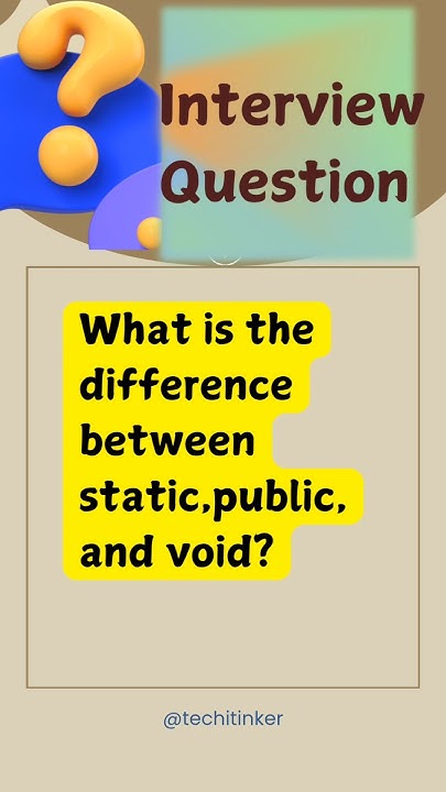 #3 Difference between public,static and void in C# | #shorts #csharp #interview - YouTube