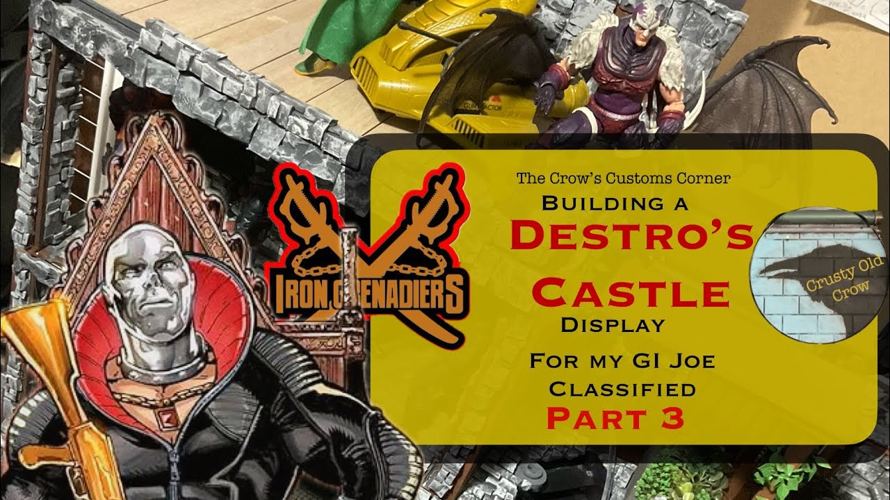 The Crow’s Customs Corner : Destro’s Castle for GI Joe Classified ...