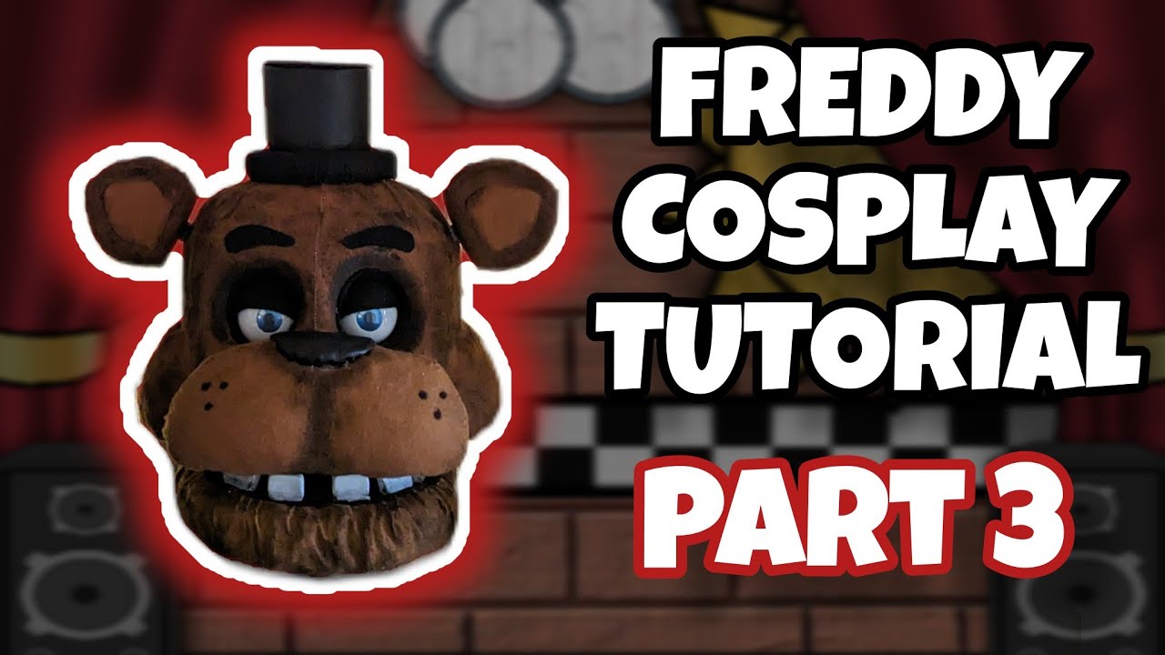 How to Make a Freddy Fazbear Head... on a budget - Part 3: Facial ...