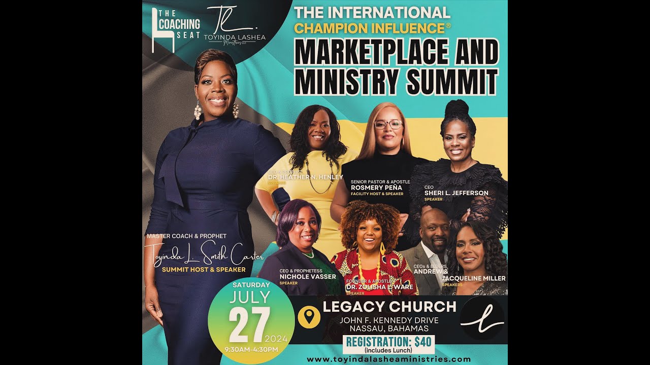 2024 Champion Influence® Marketplace & Ministry Summit: Sponsor Thank ...