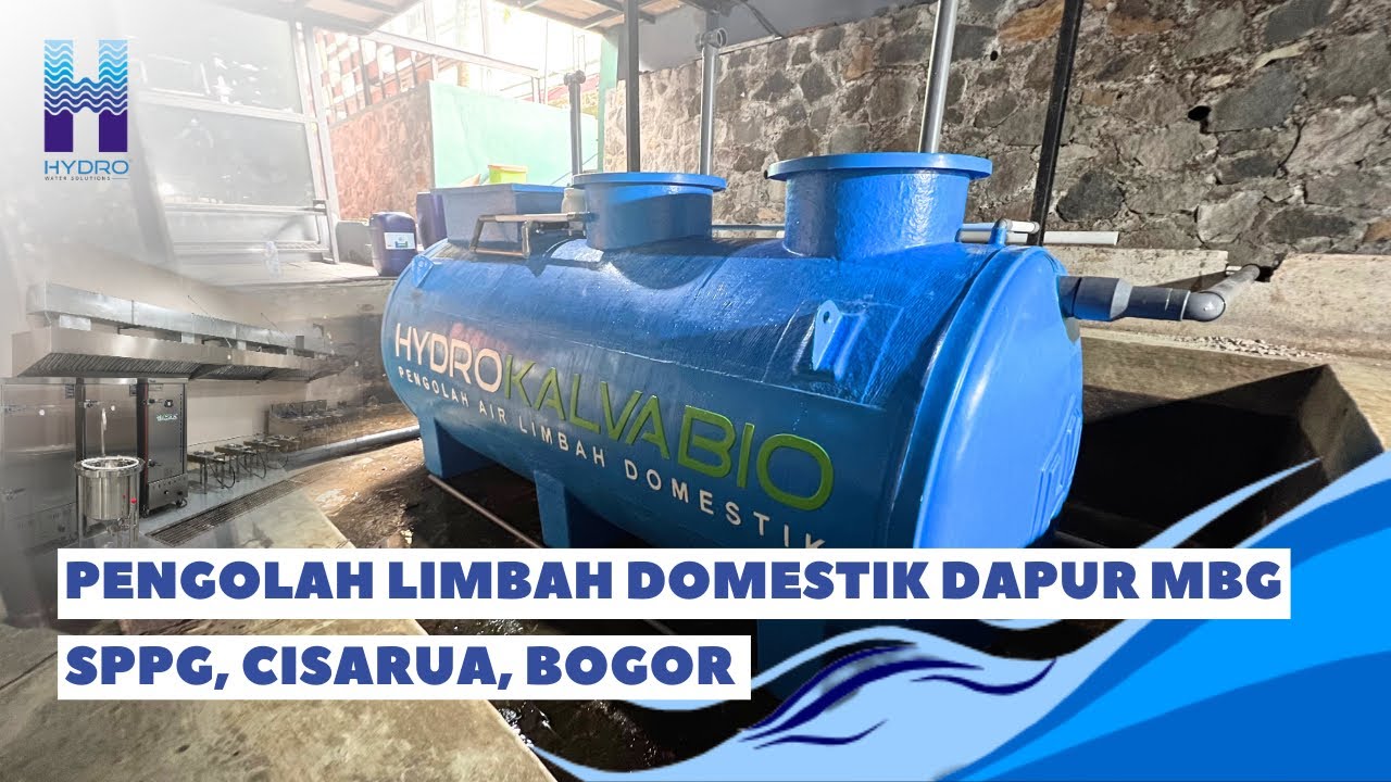 Pengolahan Air Limbah Dapur MBG di Cisarua | Solusi IPAL Domestik ...