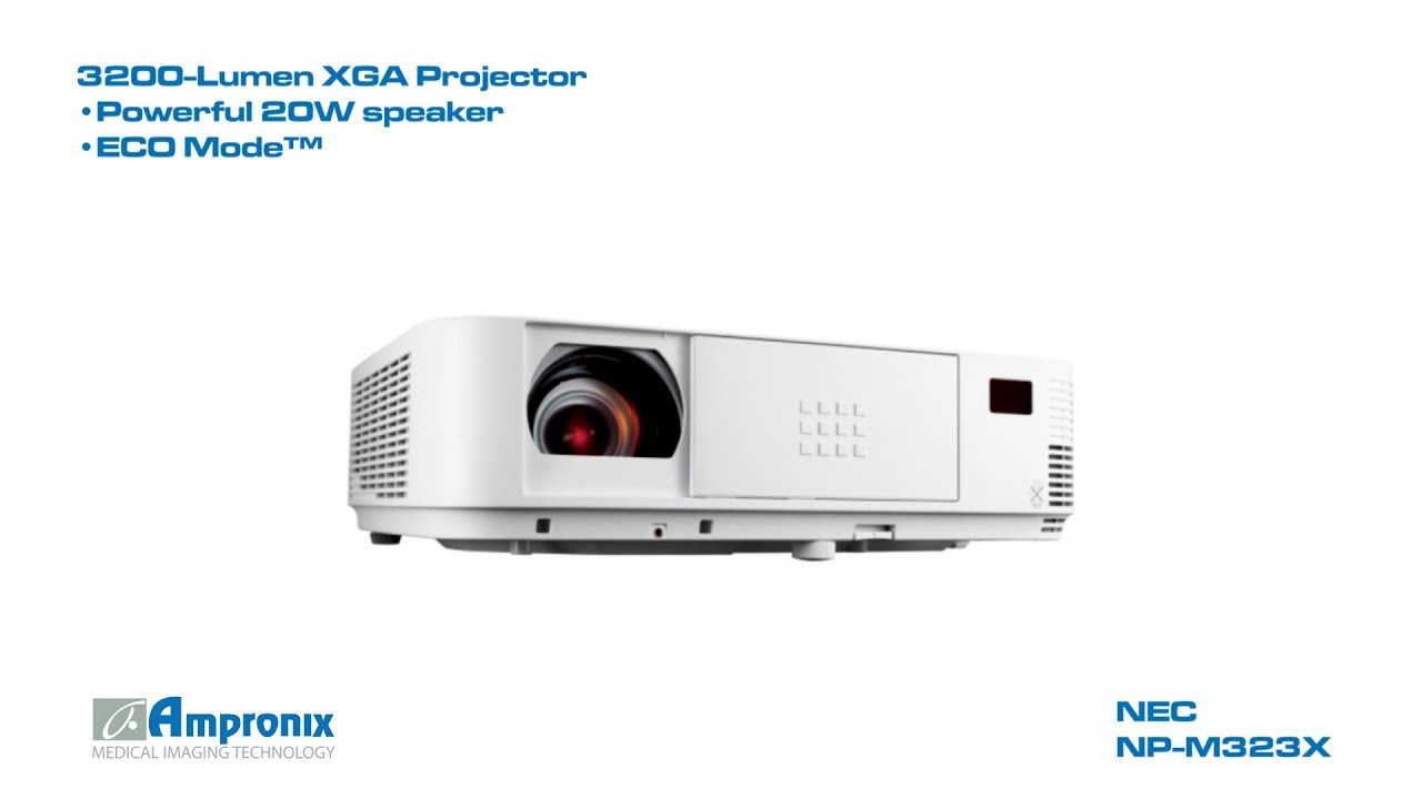 NEC NP-M323X XGA Projector Sales | Service | Repair | Exchange ...