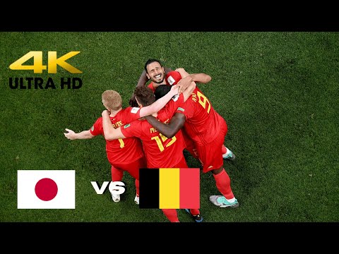 Nacer Chadli Goal vs Japan - World Cup 2018 - 4K