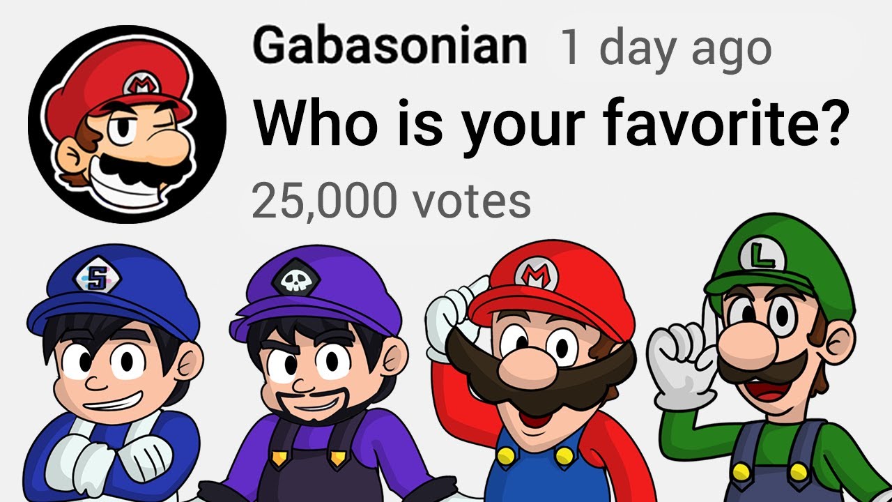 Favorite Main SMG4 Character? - YouTube