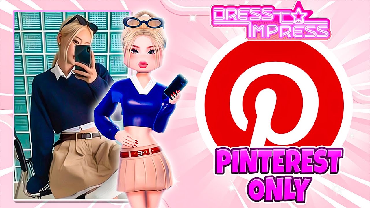 PINTEREST OUTFITS CHALLENGE! Dress to Impress - YouTube