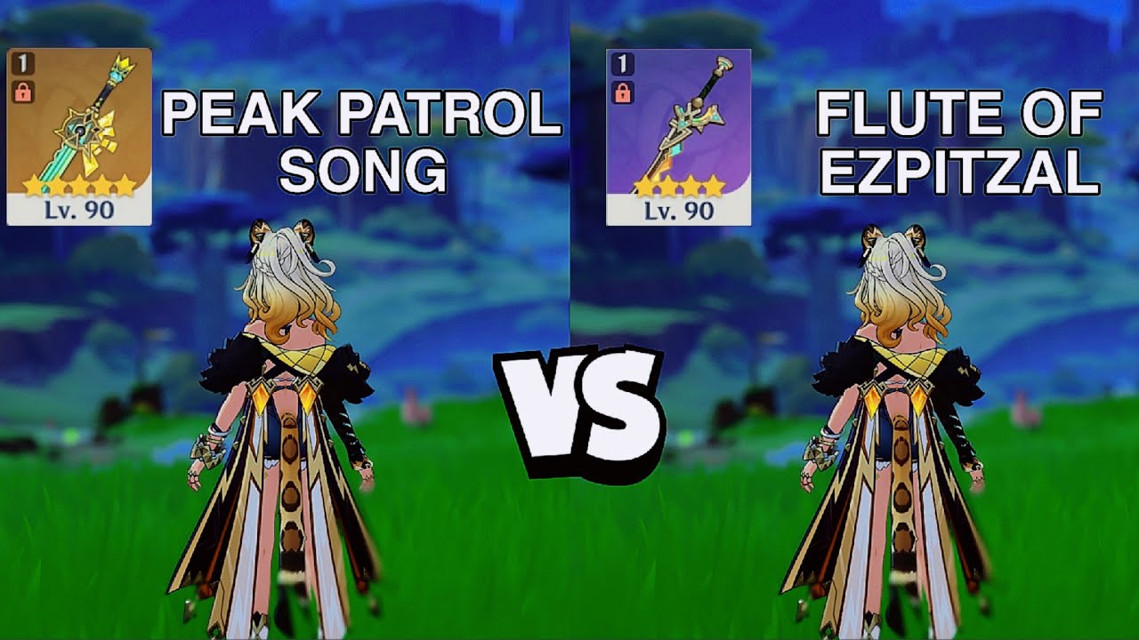 Best Weapon For Xilonen!? Peak Patrol Song OR Flute Of Ezpitzal ...