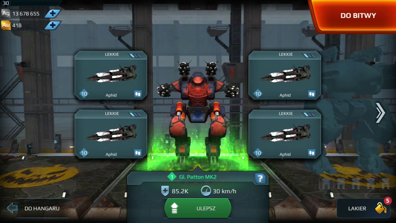Mech Wars: War Robots - Robimy MK2 - jak, za ile i po co?:) Gl Patton ...