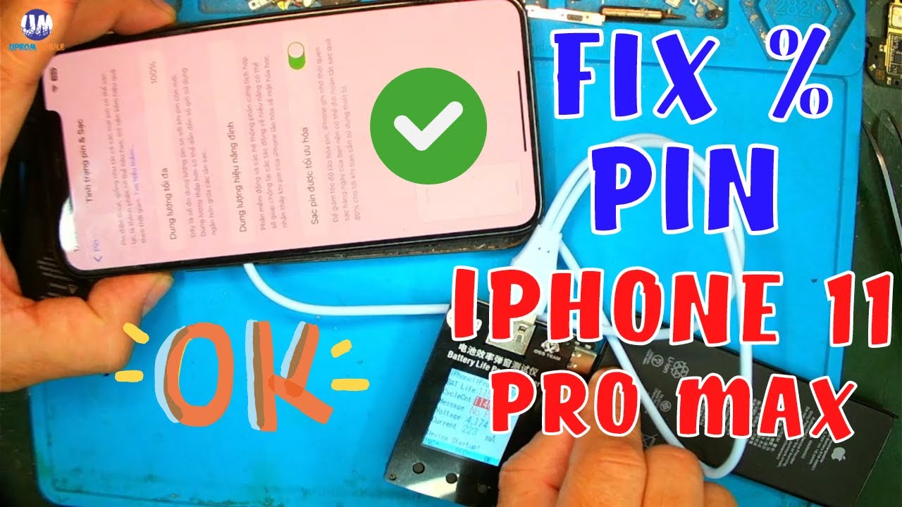 Cách fix % pin iphone 11 pro max cực kỳ đơn giản | ZALO 0975.666.665 ...