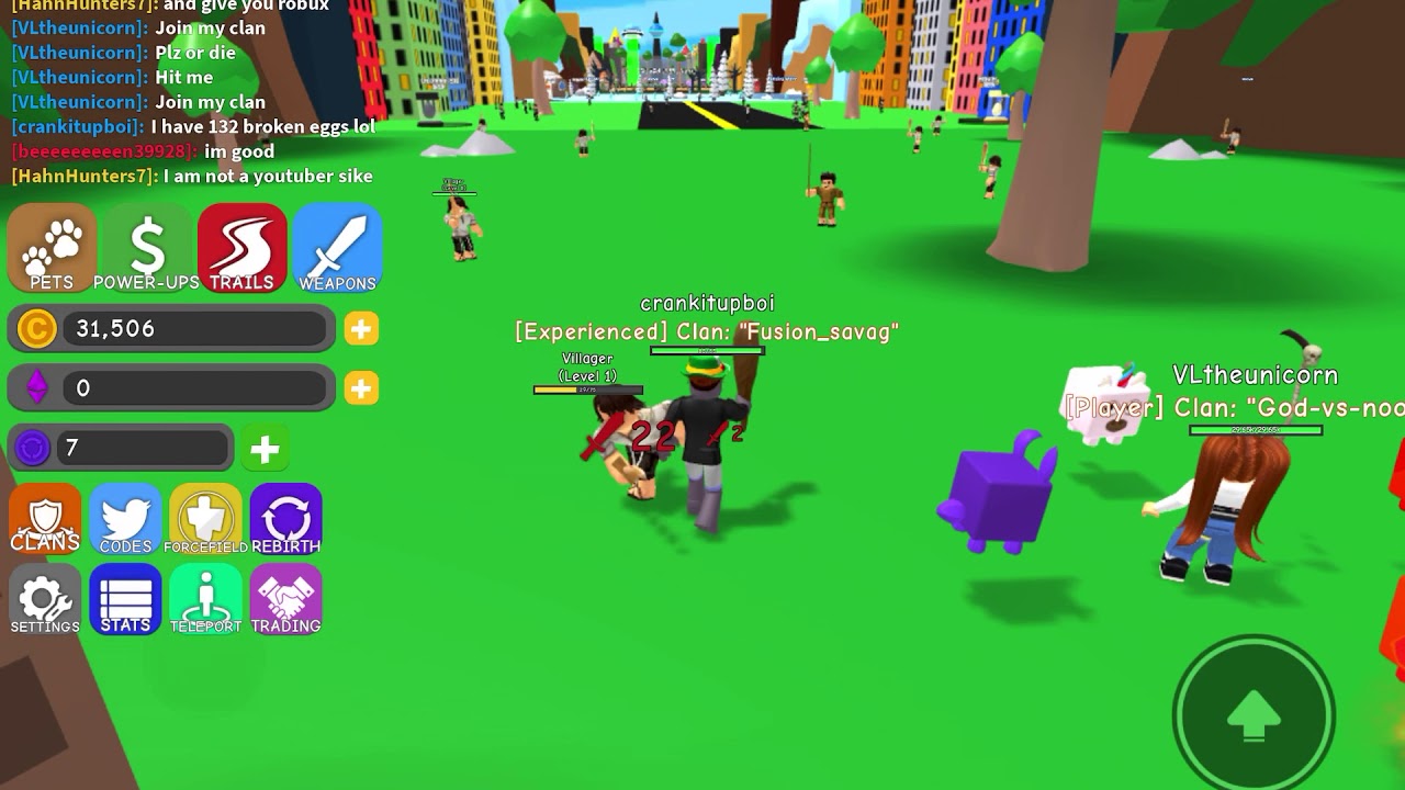 RPG world on roblox - YouTube