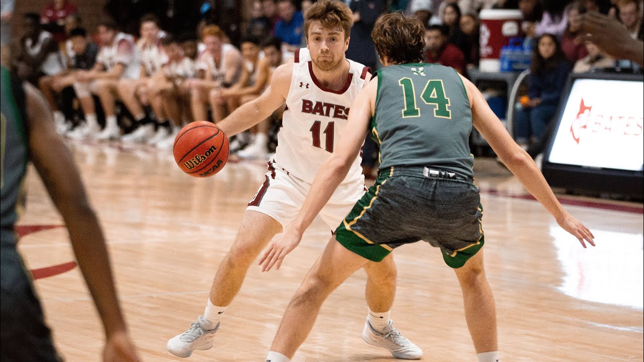 2019 Bates Men's Basketball vs. Husson Highlights - YouTube