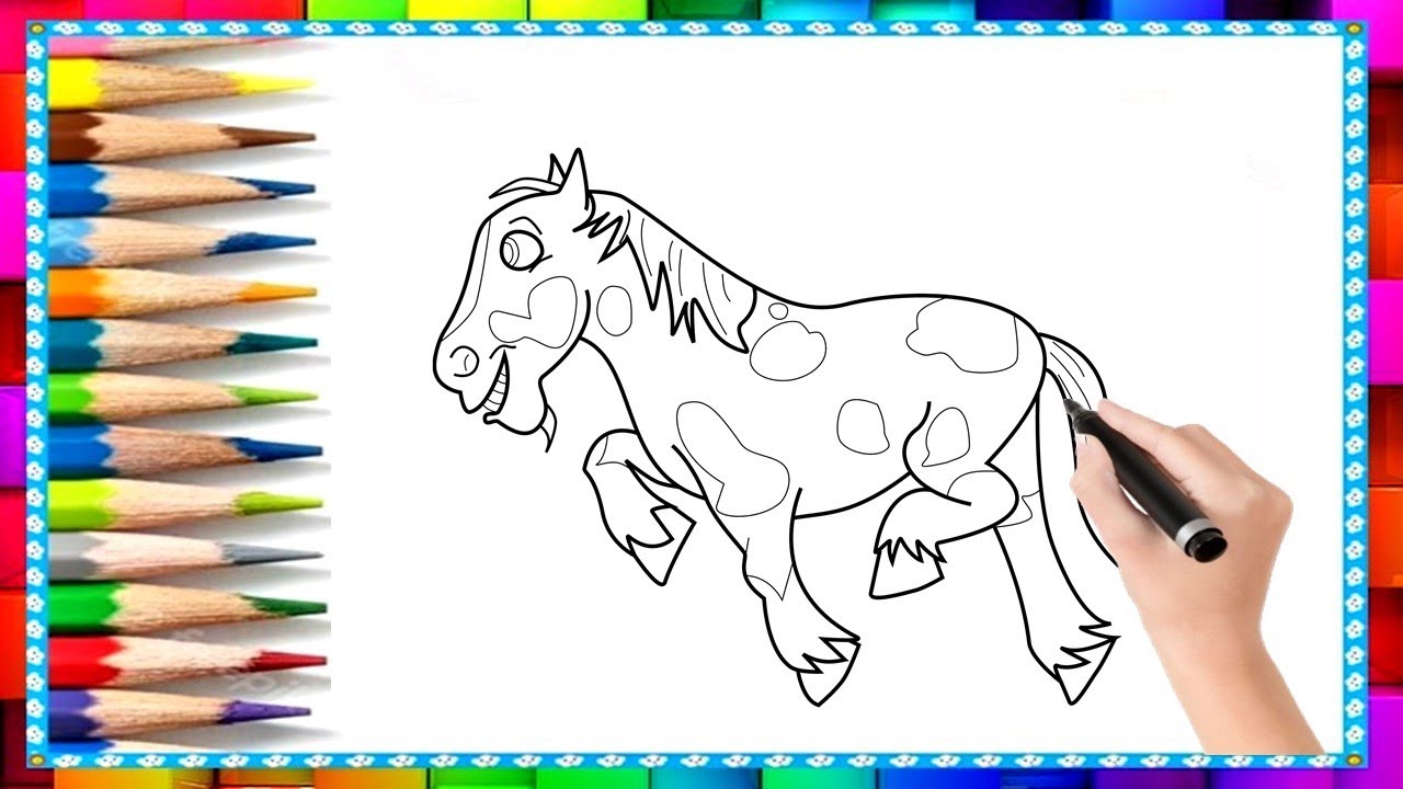 EL CABALLO PERCHERON: DIBUJANDO Y COLOREANDO A PERCHERON - LA GRANJA DE ...
