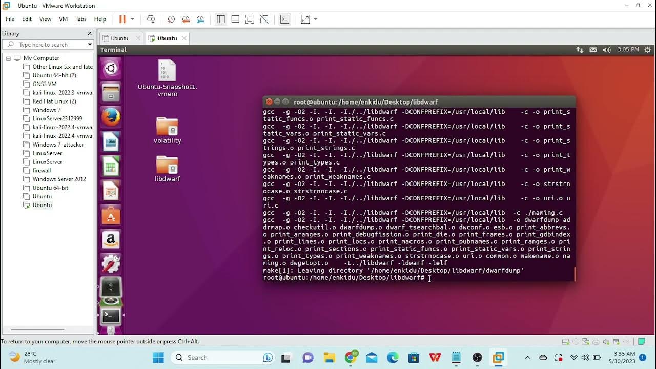 Digital Forensic | Memory Analysis Using Volatility and create Linux profile commands - Part 02 ...