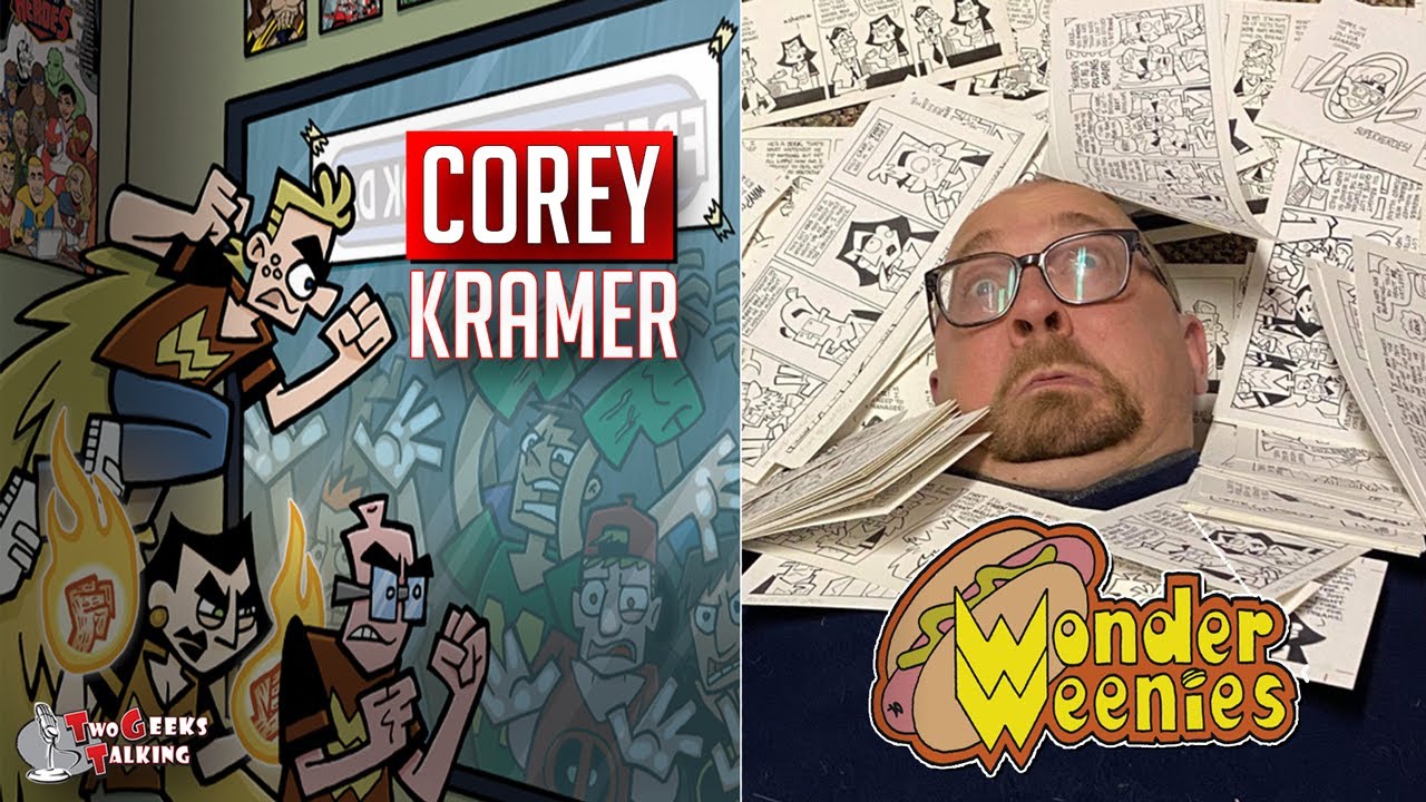 Corey Kramer creator Wonder Weenies comic (2022) interview | Two Geeks ...