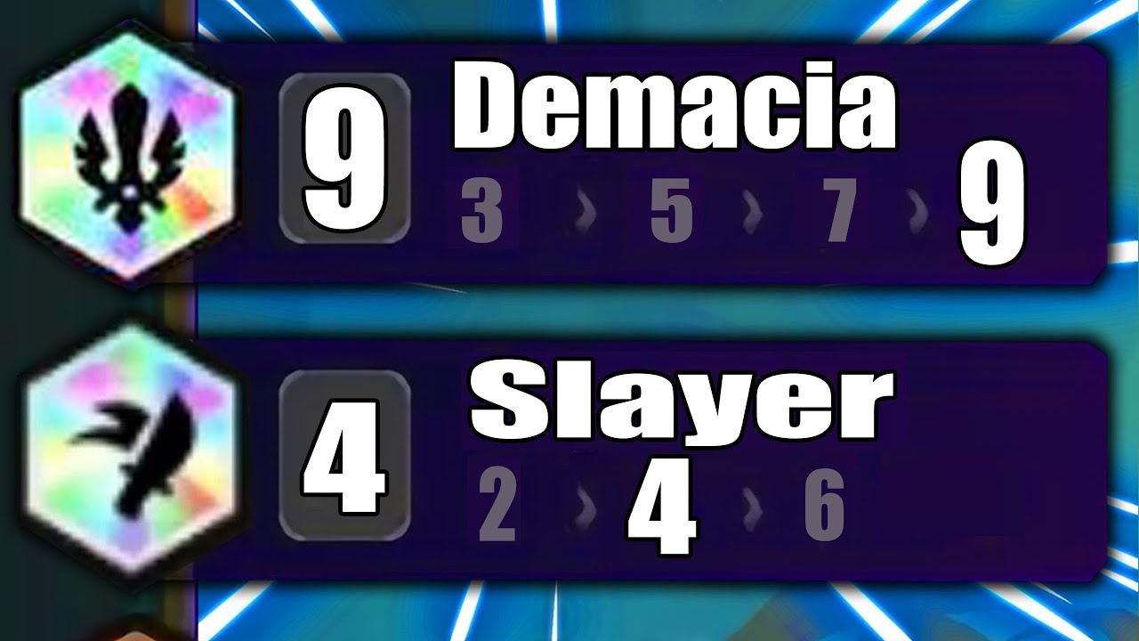 9 DEMACIA & 4 SLAYER | DREAM COMP. | TFT SET 9.5 NEW PATCH | RANKED ...