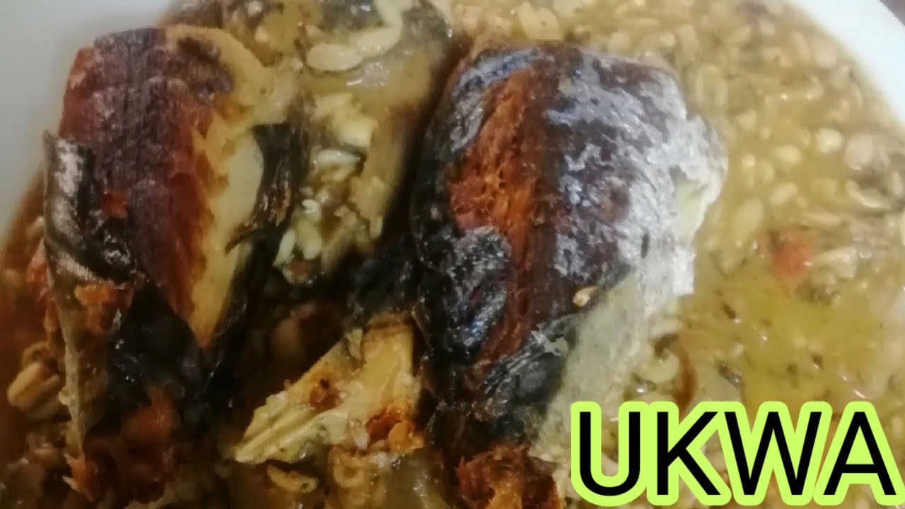 🟣How to Make IGBO UKWA!!!! With bitter leave ///BreadFruit - YouTube