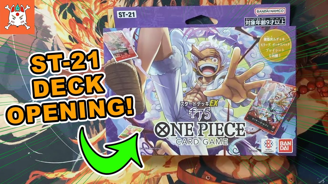 ST21 Opening & Card Overview! | One Piece Card Game - YouTube