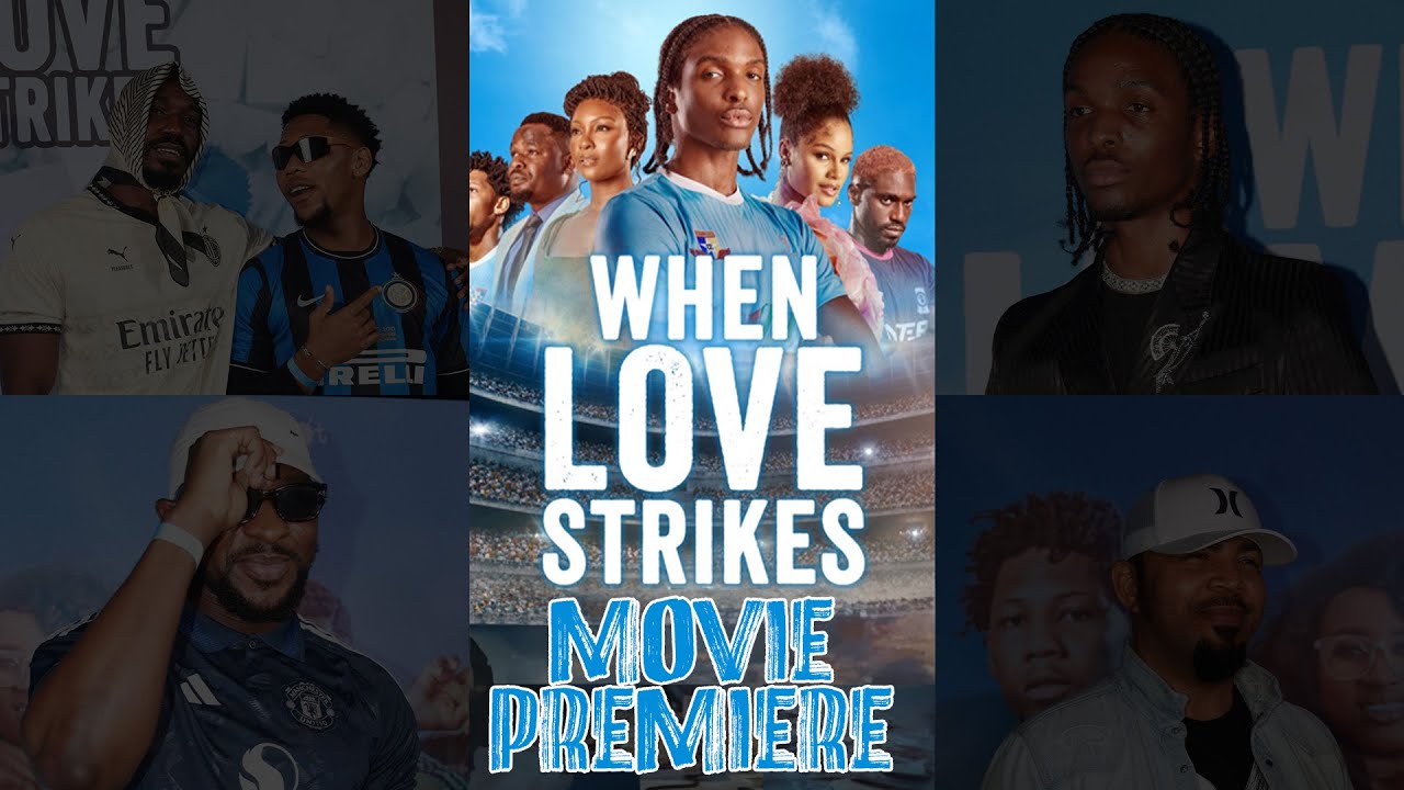 When Love Strikes | Movie Premiere | RomanCE + Football#whenlovestrikes ...