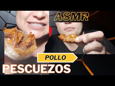 ASMR comiendo pescuezos de pollo/huesitos🐥🐥 - YouTube