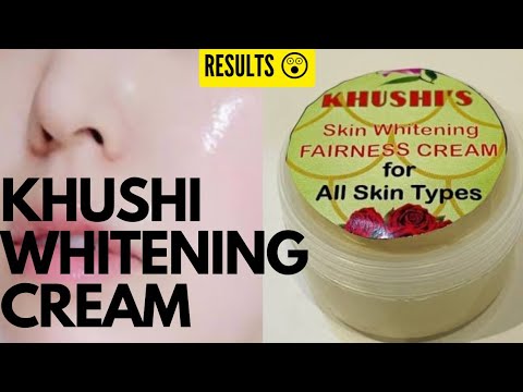khushi whitening cream Review 😑 cream side effects?? useless cream ...