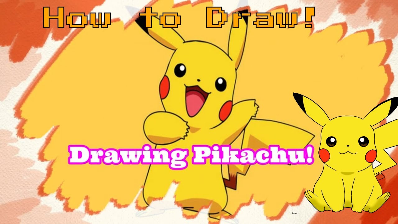 How To Draw Pikachu! (2020) ️ - YouTube