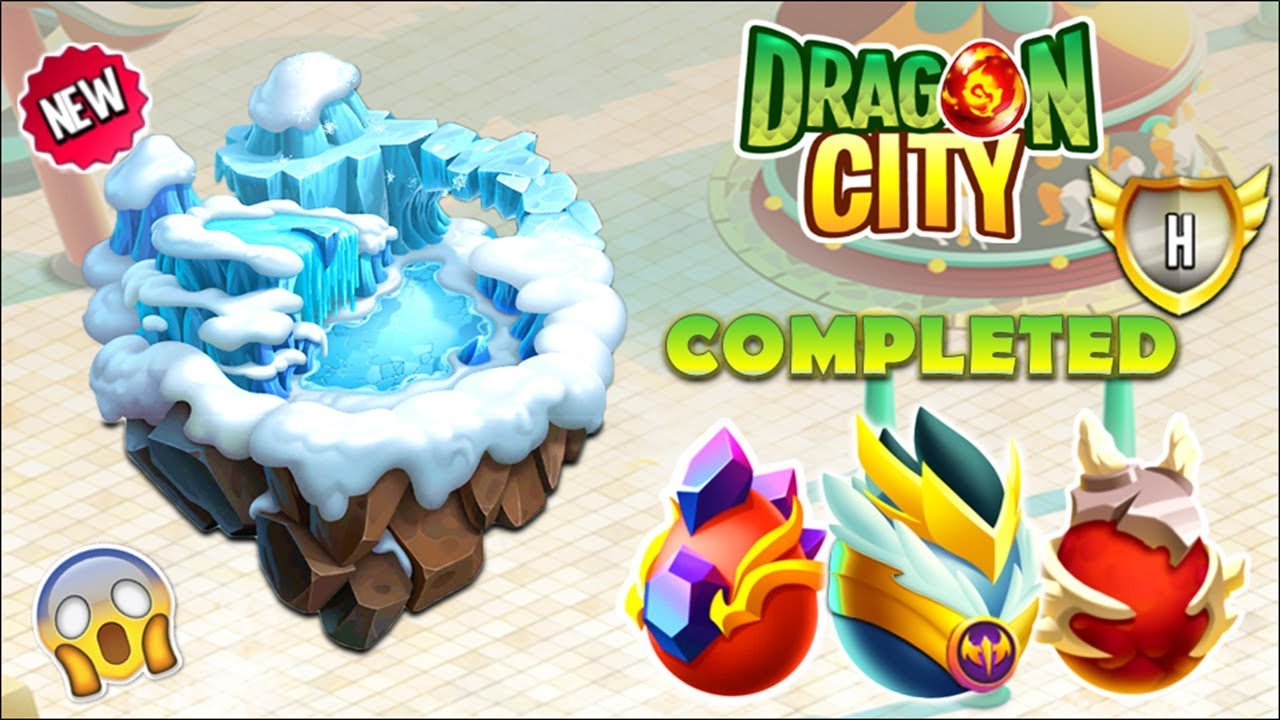 Dragon City - Iceberg Island + All Dragons [First Looks 2020] 😱 - YouTube