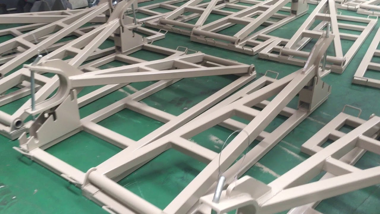 Integrated Hydraulic Conductor reel stands Simple Reel Payout Stand ...