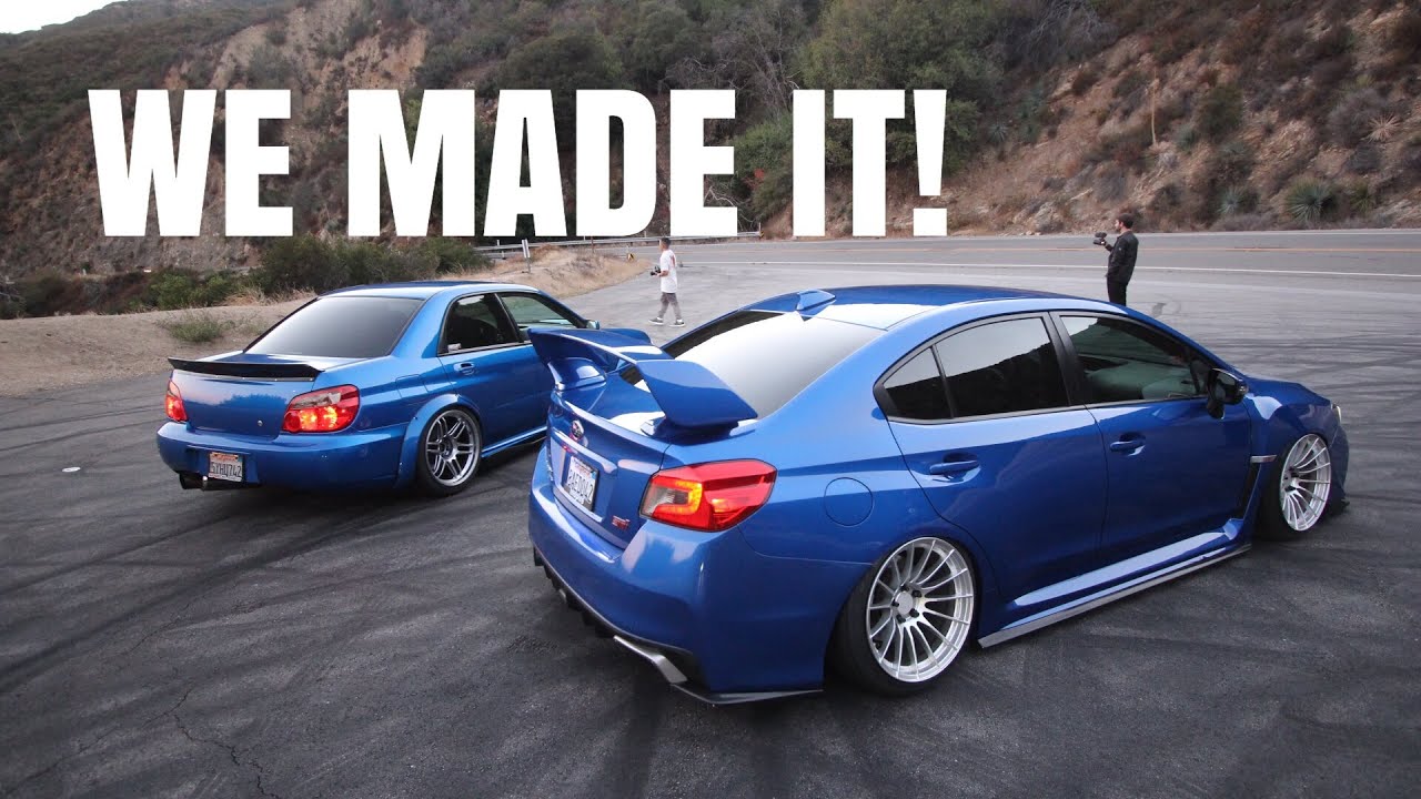 MOUNTAIN RUN WITH BUILT SUBARUS *SHOT FLAMES* - YouTube