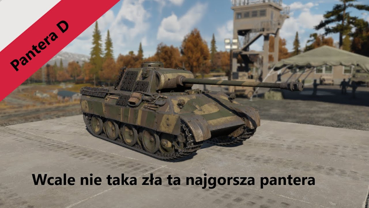 Wcale nie taka zła ta najgorsza pantera I Gramy Panterą D w War Thunder ...