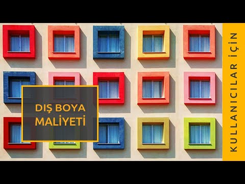 Mimarlık Robotu - Dış Cephe Boya Maliyeti Hesabı | Kullanıcı