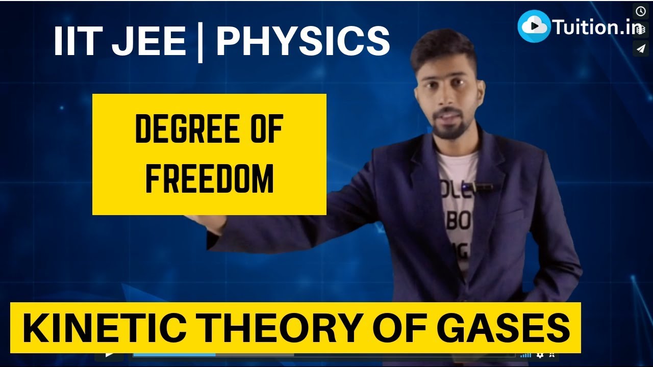 Degree of freedom | Kinetic Theory of Gases | IIT JEE Physics - YouTube
