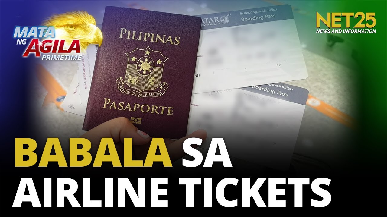 Publiko, pinag-iingat sa credit card gamit sa airline tickets - YouTube