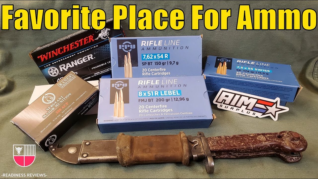 Favorite Ammo Site AIM SURPLUS 2022 It's the HONESTY For Me | My Go-to ...