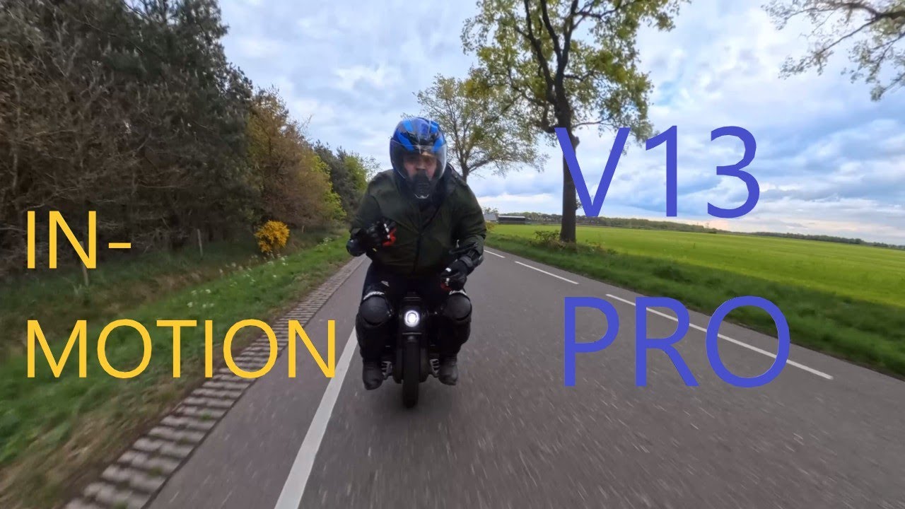 INmotion V13 PRO second ride with video - YouTube