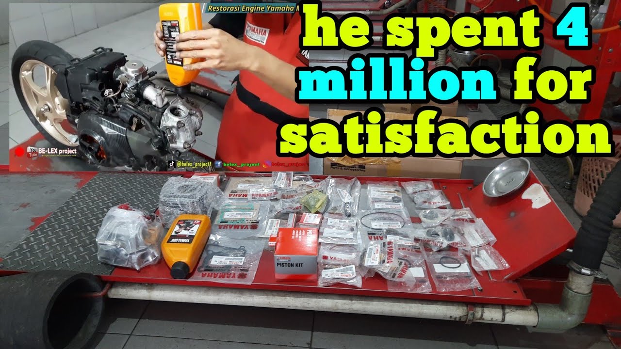 YAMAHA MIO ENGINE RESTORATION - YouTube