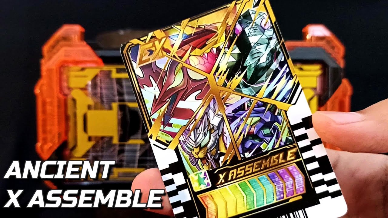 X ASSEMBLE ANCIENT CHEMY! Kamen Rider Gotchard Special x Extra Form ...