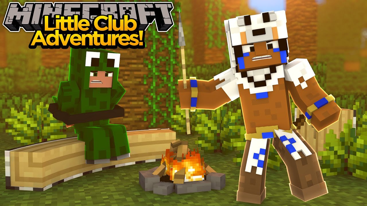 Minecraft Little club Adventures - Little Lizard GETS CAPTURED!!! - YouTube