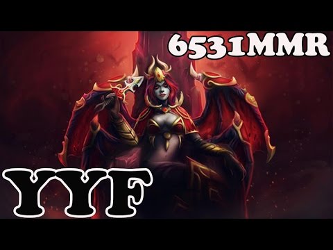 Dota 2 - YYF 6531 MMR Plays Queen Of Pain vol 1# - Ranked Match Gameplay - YouTube