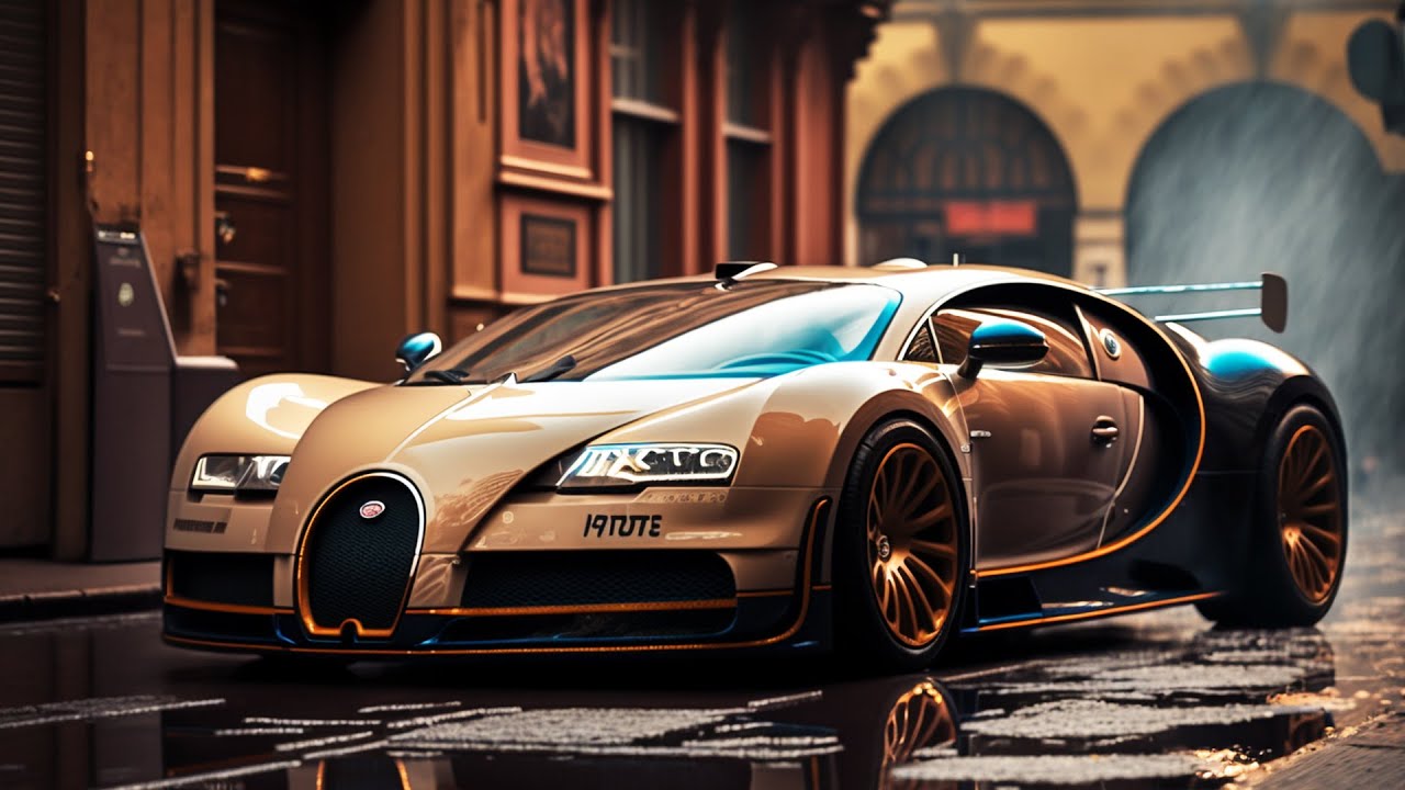 9 Hyper-Realistic Bugatti Veyron Art / Amazing collection made by AI ...