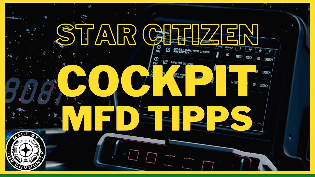 Star Citizen - Tipps für´s Cockpit - MFD- und ...