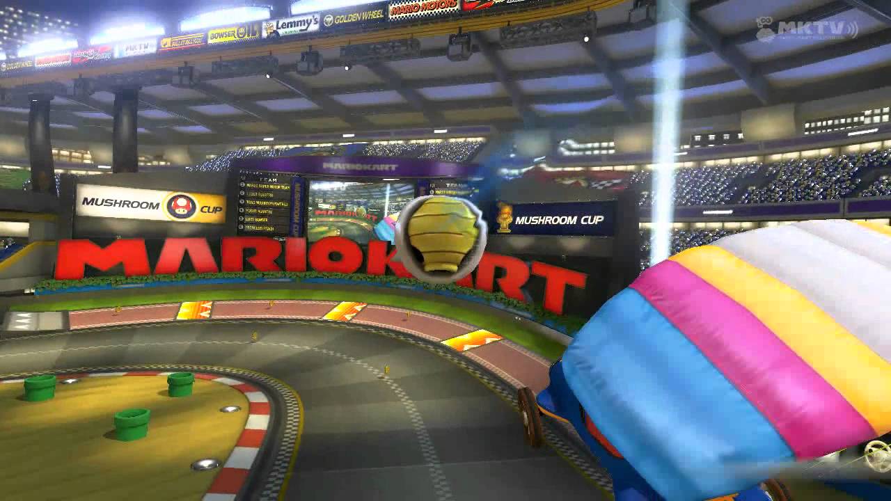 Wii U - Mario Kart 8 - Mario Kart Stadium - YouTube