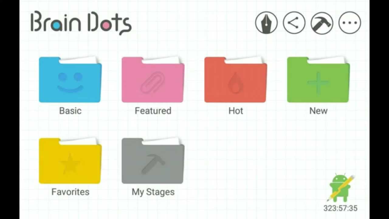 Brain Dots level 1 - 10 - YouTube